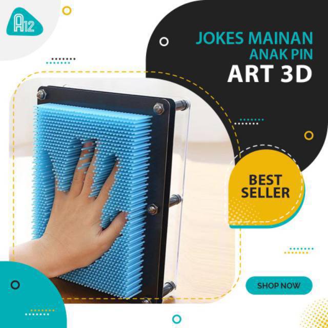 Jual Mainan anak print hand 3D art cetak tangan karya toy ori | Shopee ...