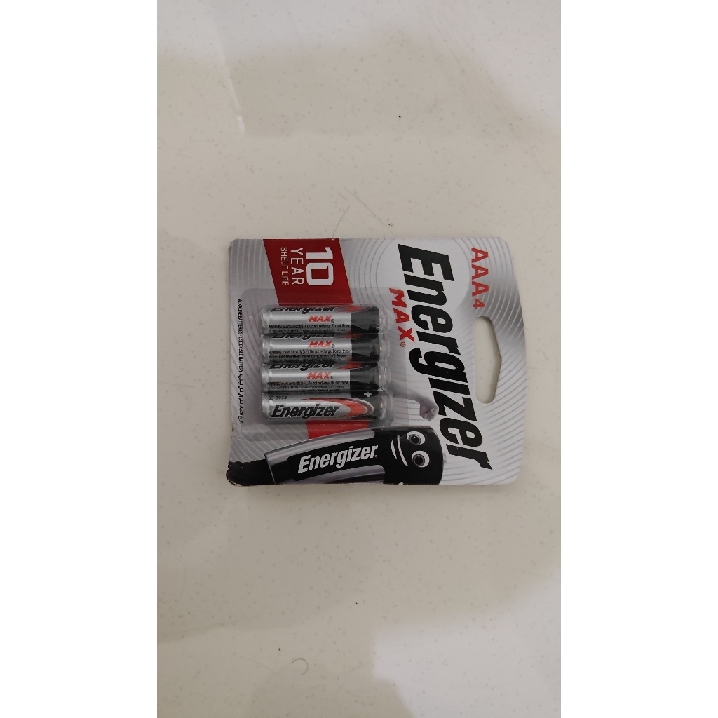 Jual Baterai Energizer AAA isi 4 Battery Energizer Max AAA Bp4 Batere Energizer AAA isi 4 - NM ...