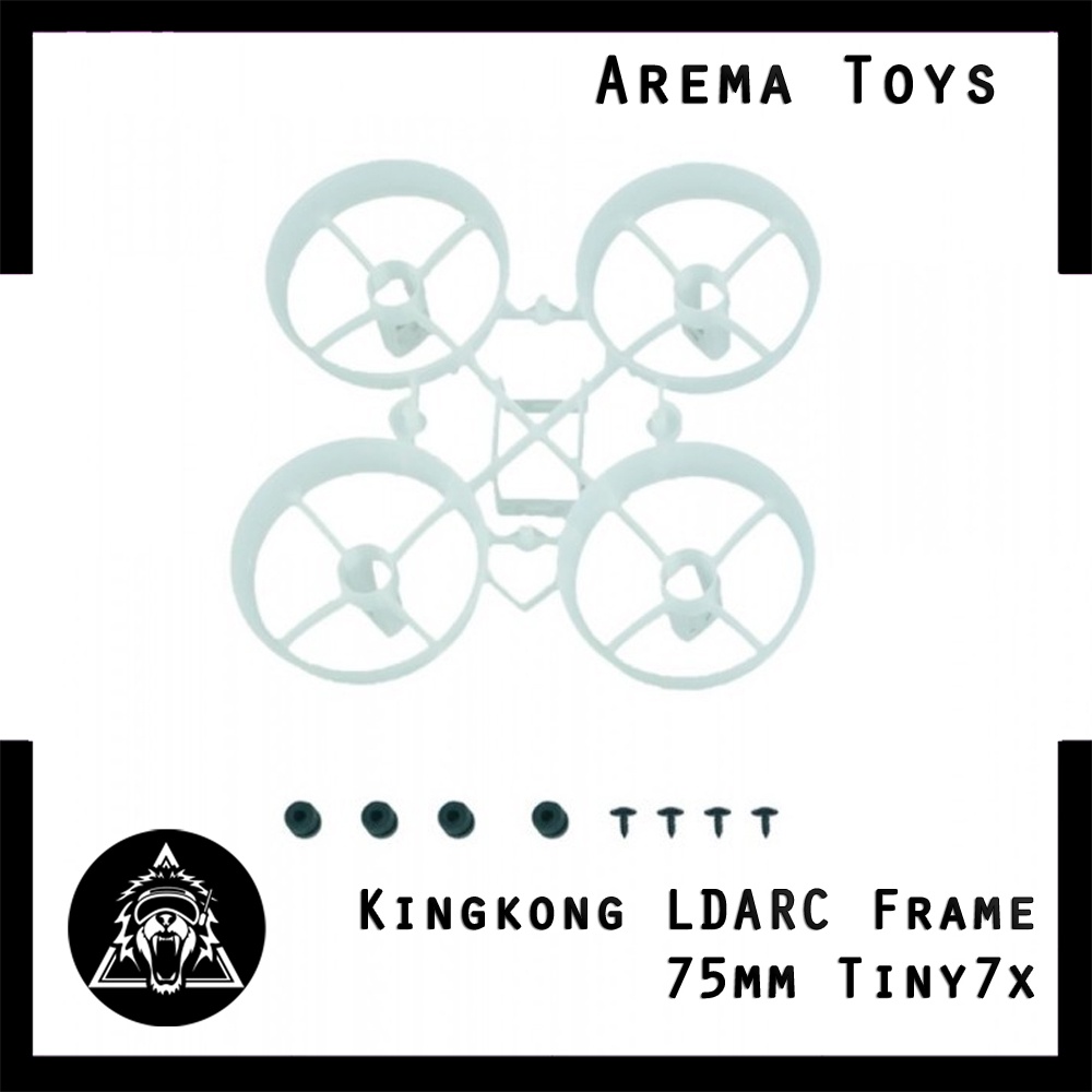 Jual Kingkong LDARC Frame 75mm Tiny7x Tiny 7X for Brushed Motors 820 ...