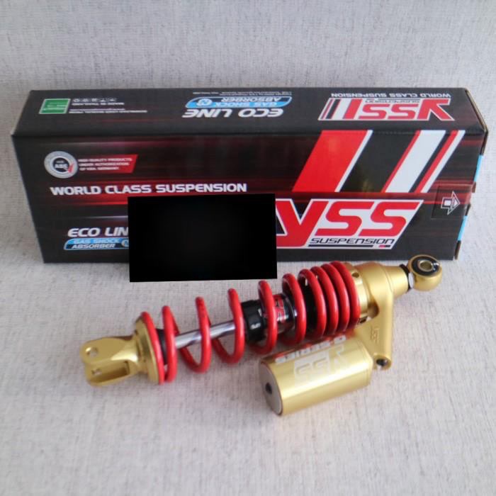 Jual Shock YSS New G Plus 4G Gold Series 300MM Beat /Mio/ Vario 110 RED/GOL | Shopee Indonesia