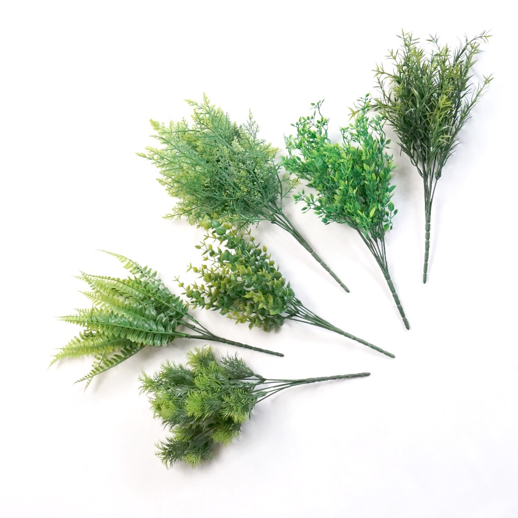 Jual Daun Rumput Kuntum Bunga Hias Artificial Dekorasi Hiasan Plastik ...