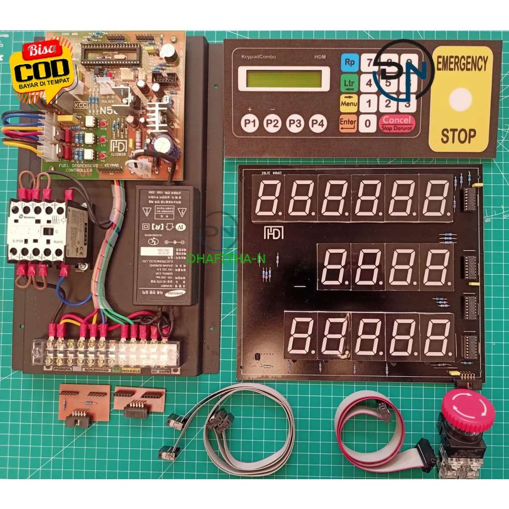 Jual CPU POM MINI HDM N50 SET Display Layar Segmen 7 +Tombol Emergency ...