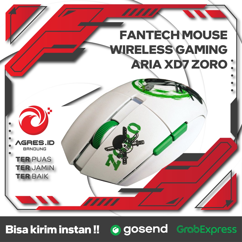 Jual FANTECH ONE PIECE ARIA XD7 RORONOA ZORO MOUSE WIRELESS GAMING ...