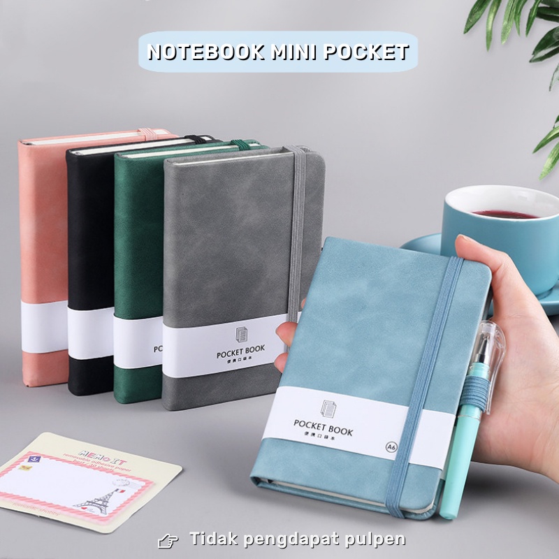 Jual Notebook mini pocket A7/A6 Buku catatan kecil Book aesthetic ...
