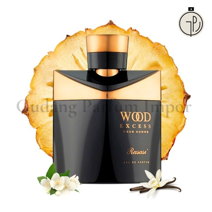 Jual Rasasi Wood Excess Pour Homme for Men EDP 100 ml | Shopee Indonesia