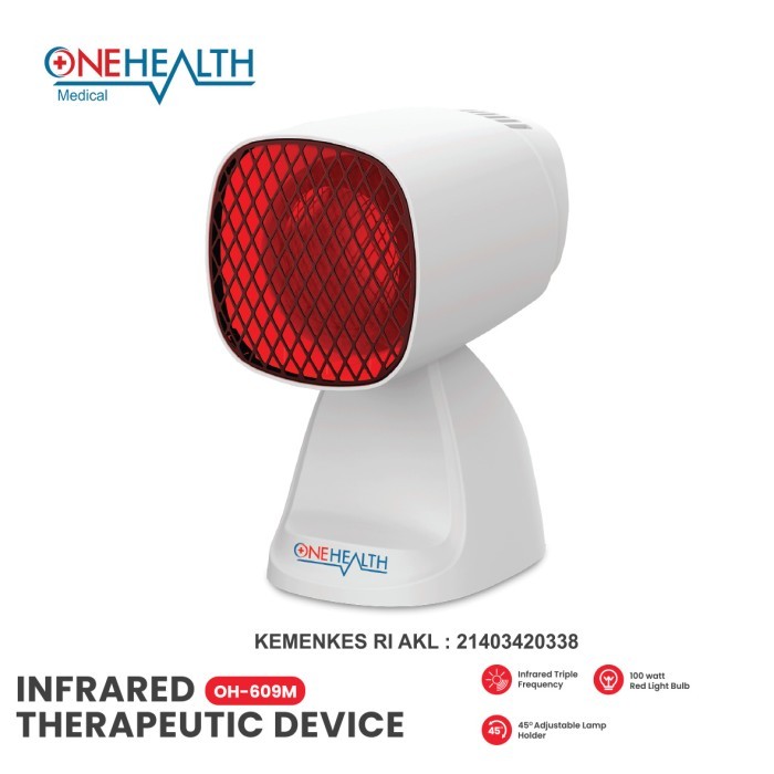 Jual ONEHEALTH Infrared Therapeutic Lamp Device OH-609M Non Timer ...