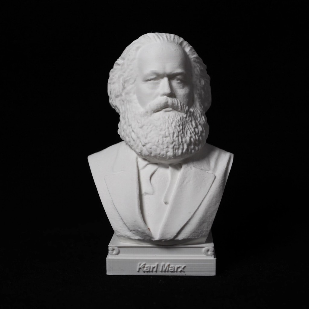 Jual Karl Marx ornaments statue model ornaments bust crafts great man ...