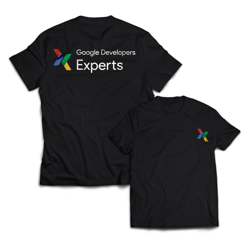 Jual Kaos Pria GOOGLE DEVELOPERS EXPERT Dewasa Baju Atasan Unisex ...