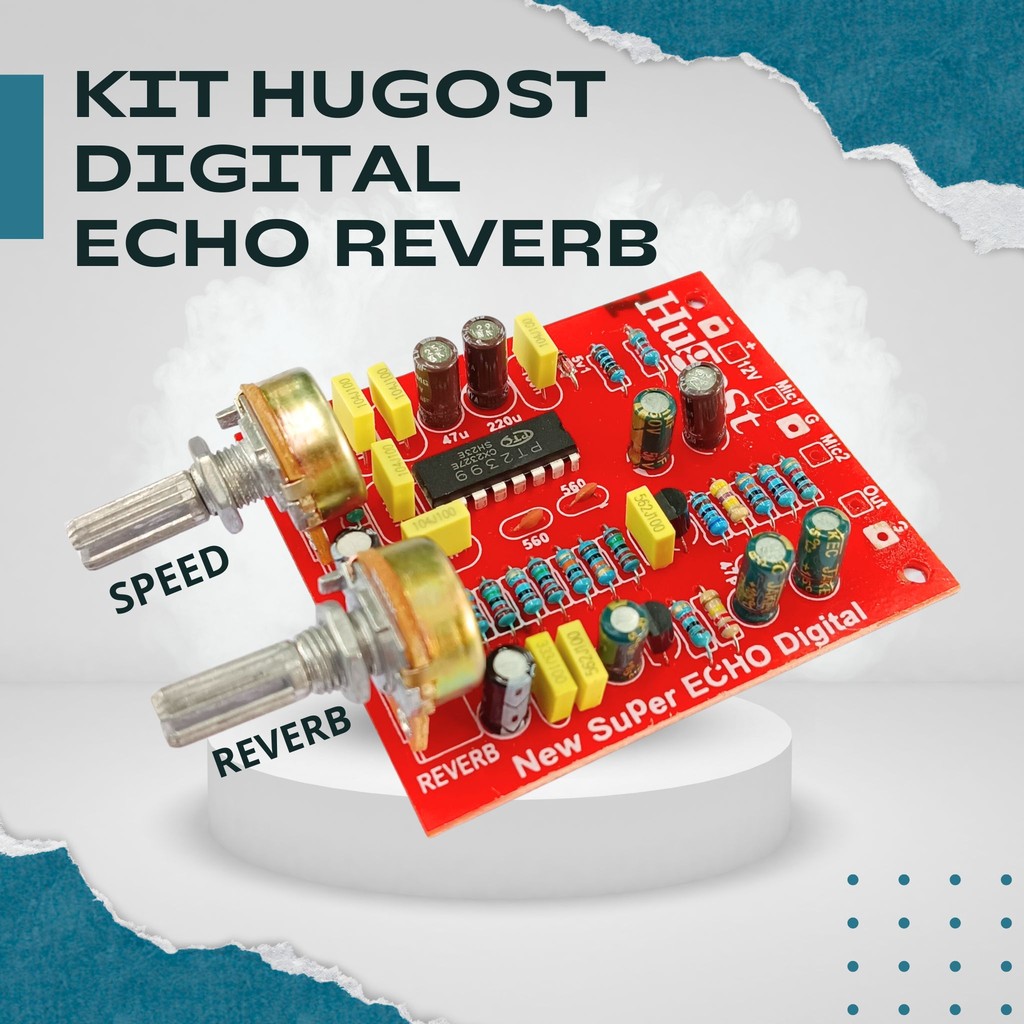 Jual Kit Digital Echo Hugo’s – Modul Efek Reverb & Echo untuk Mikrofon ...