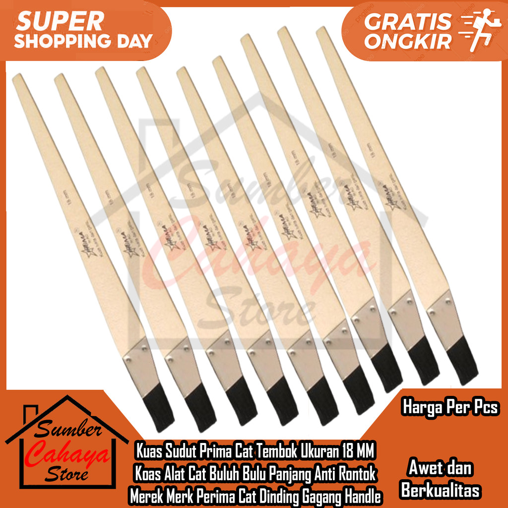 Jual Prima Kuas Sudut Cet Dinding Tembok Mengecet Melukis Brush Minyak ...