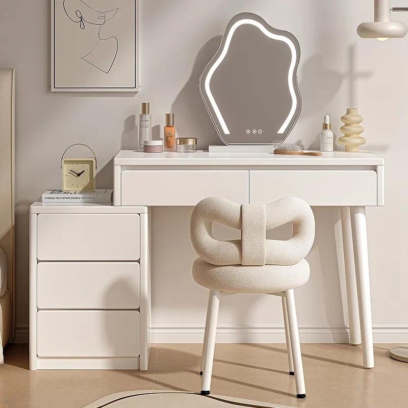 Jual Organizers Storage Luxury Dressing Table Drawer Chair Girls Modern ...