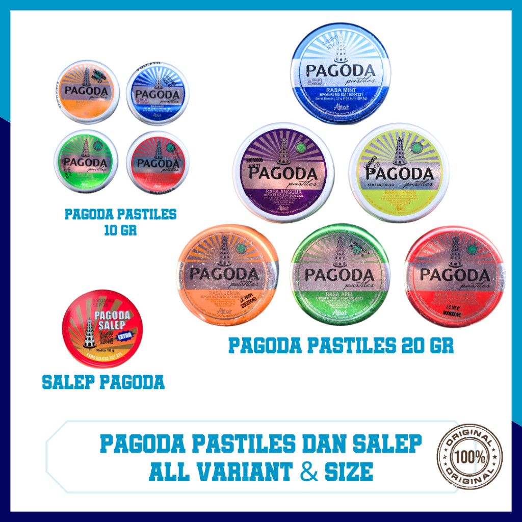 Jual PAGODA PASTILLES & SALEP ALL VARIANT | Shopee Indonesia