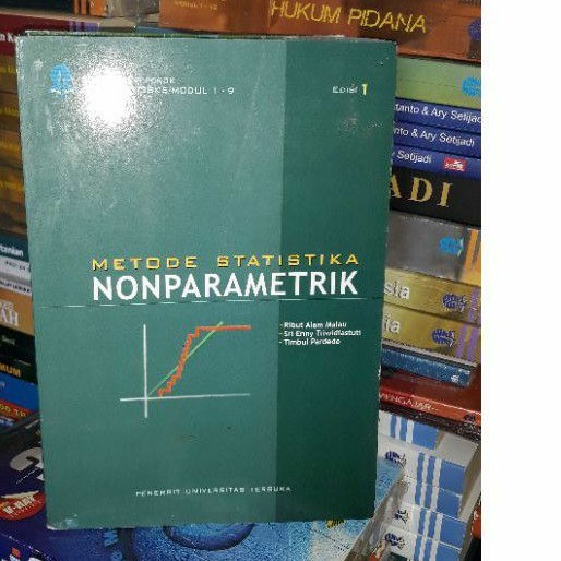 Jual buku metode statistika nonparametrik by Ribut Alam Malau | Shopee Indonesia