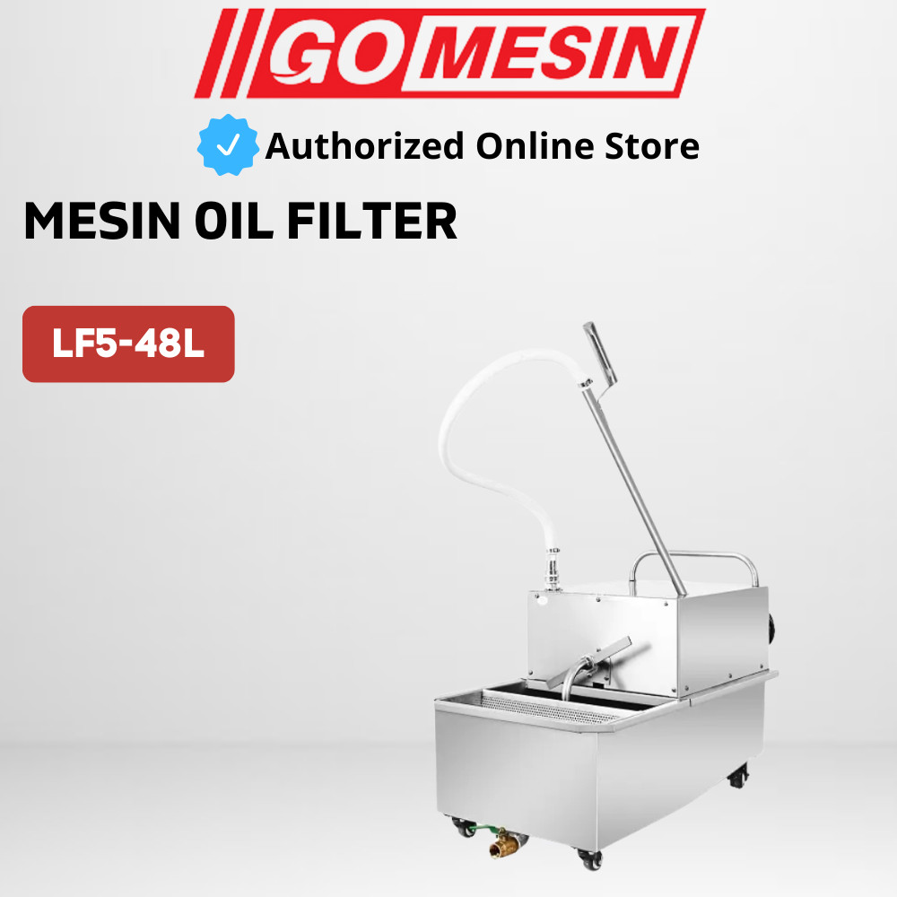 Jual Mesin Filter Minyak Goreng Gomesin LF5-48L Oil Extractor Filter 48 ...