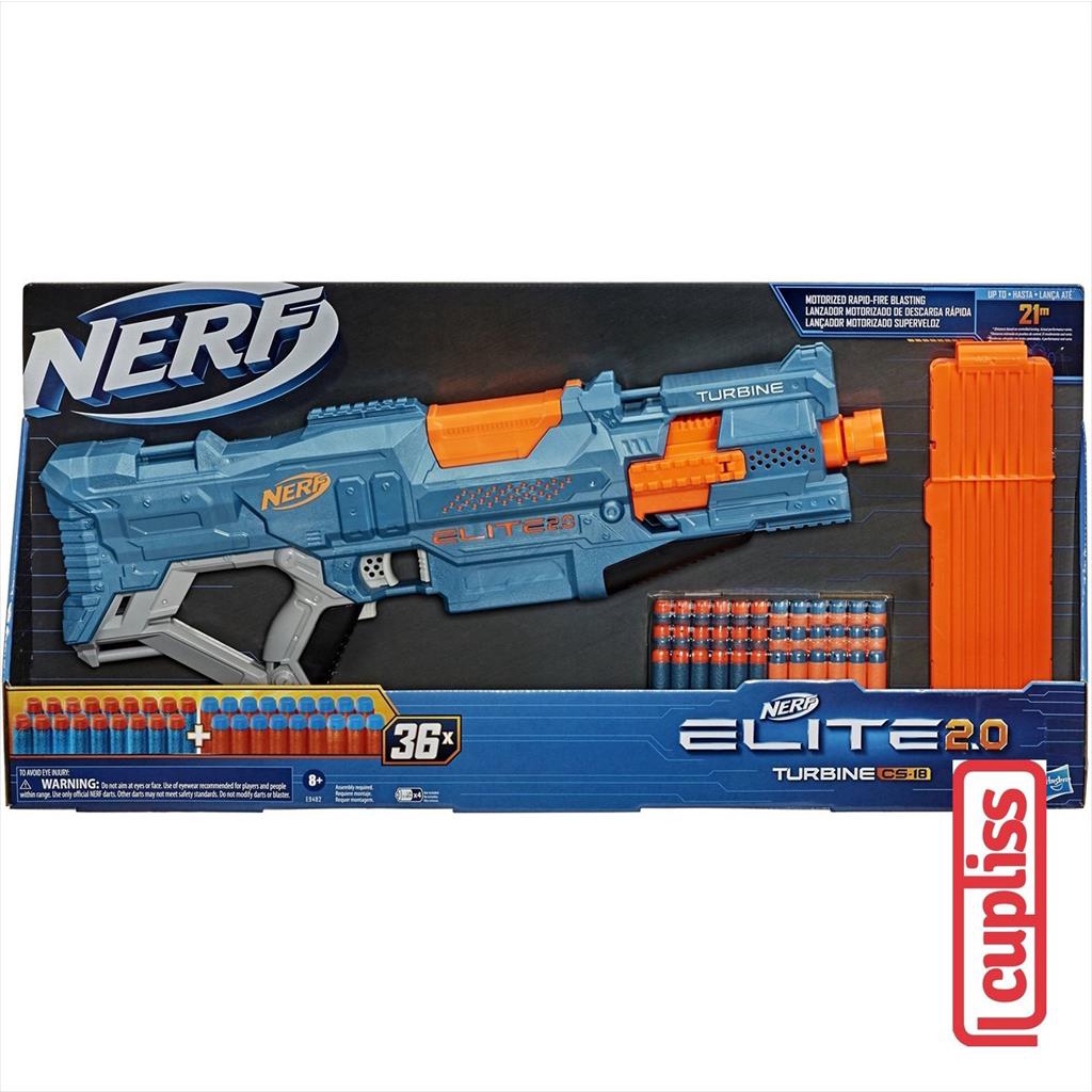Jual NERF Original Elite 2.0 Turbine CS-18 Motorized Hasbro E9482 ...