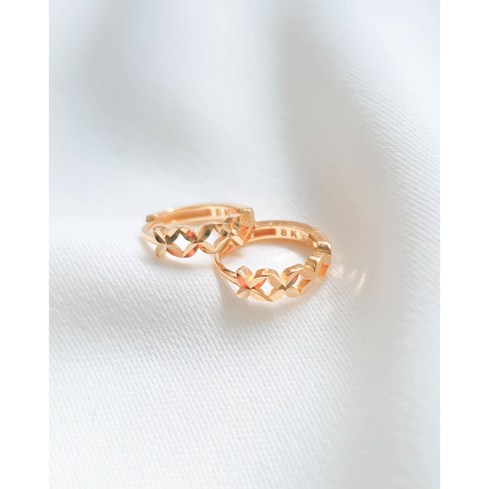 Jual Anting Ring Cor Model Motif X - Alygytacy1-8k | Shopee Indonesia