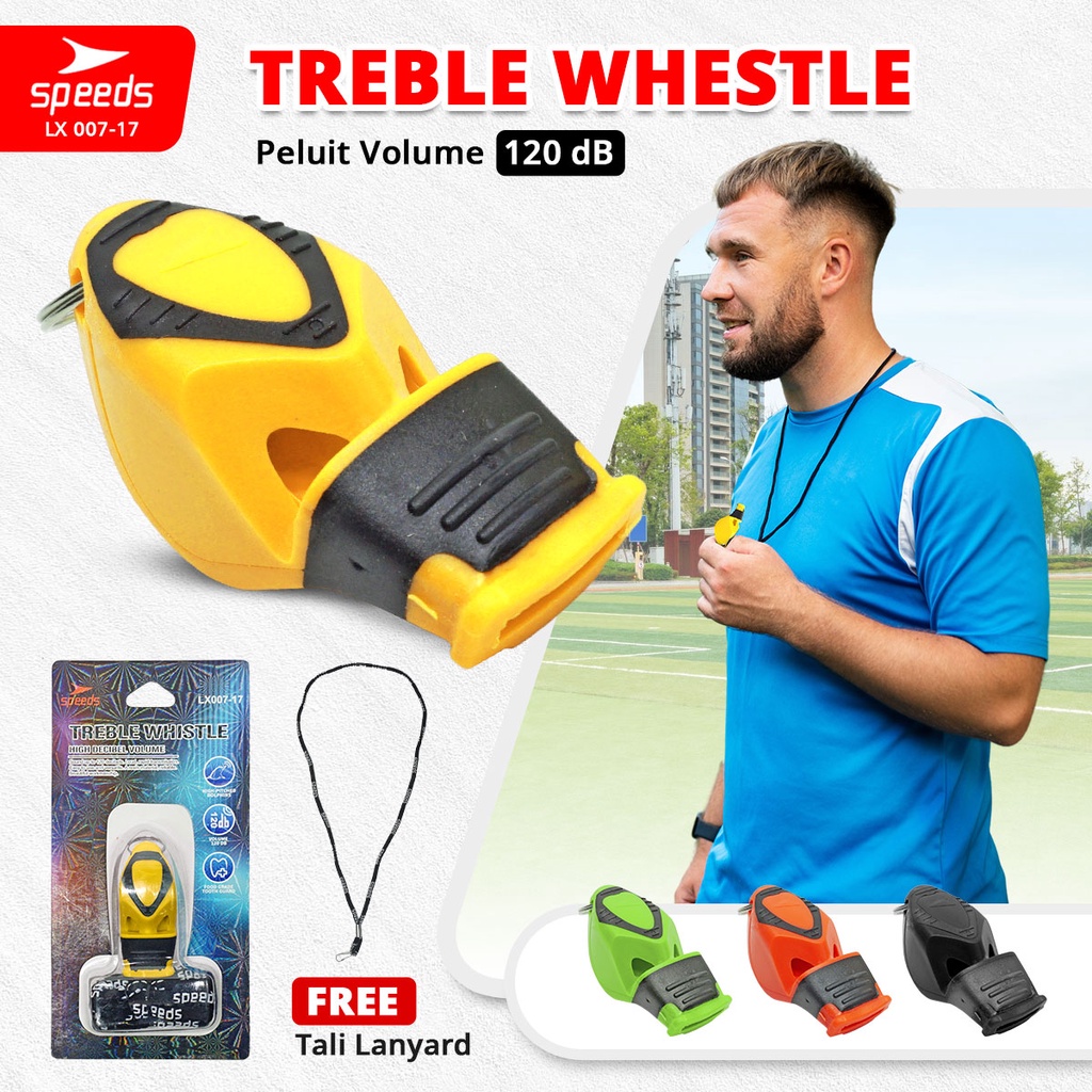 Jual SPEEDS Peluit Wasit Pluit Treble Whistle Olahraga Periwitan Sport ...
