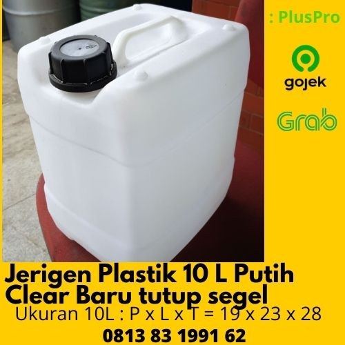 Jual New jrigen putih FG NEW 5 10 20 25 30 Liter L food jirigen dirigen drigen - 10 L | Shopee ...