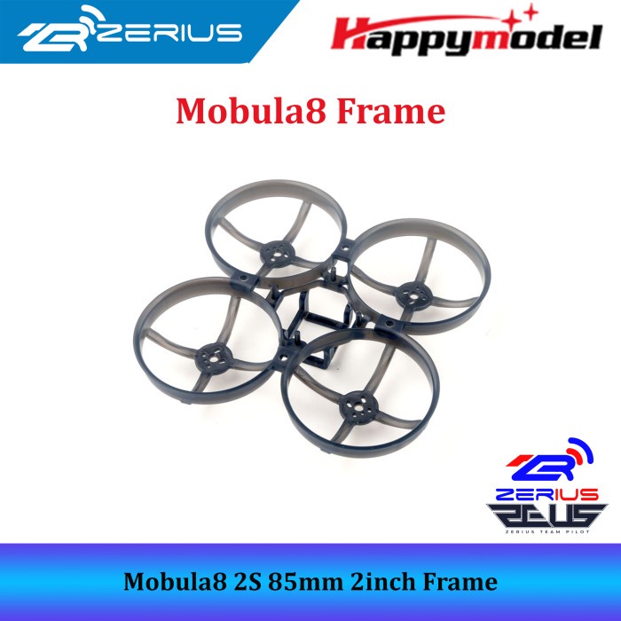 Jual Happymodel Mobula8 Frame 85mm Brushless 2inch Micro Whoop Frame ...