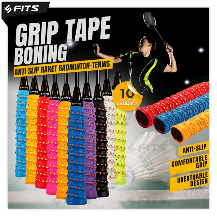 Jual SFIDN FITS Grip Tape Boning Anti Slip Raket Badminton Tennis ...