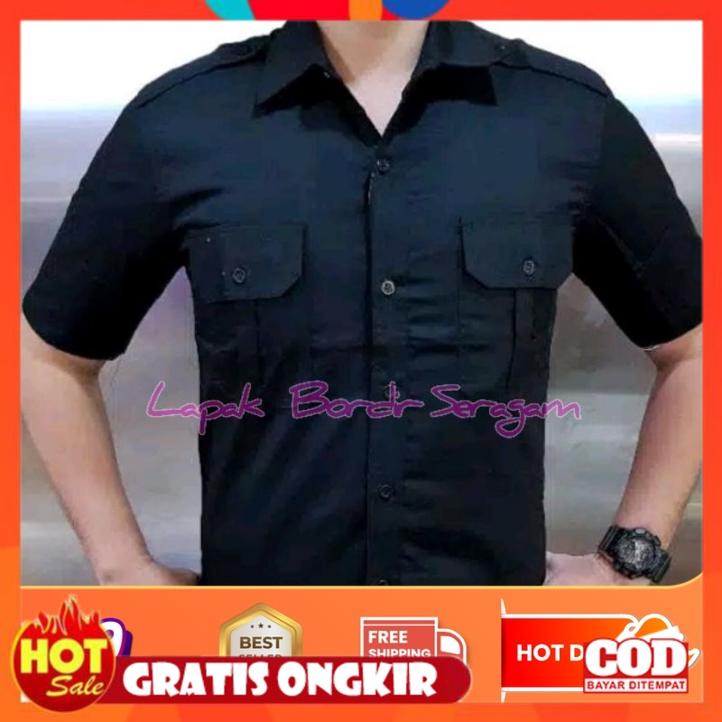 Jual KAIN LEMBUT HALUS ADEM TEBAL // Seragam Hitam PNS, Baju PNS, Baju ...