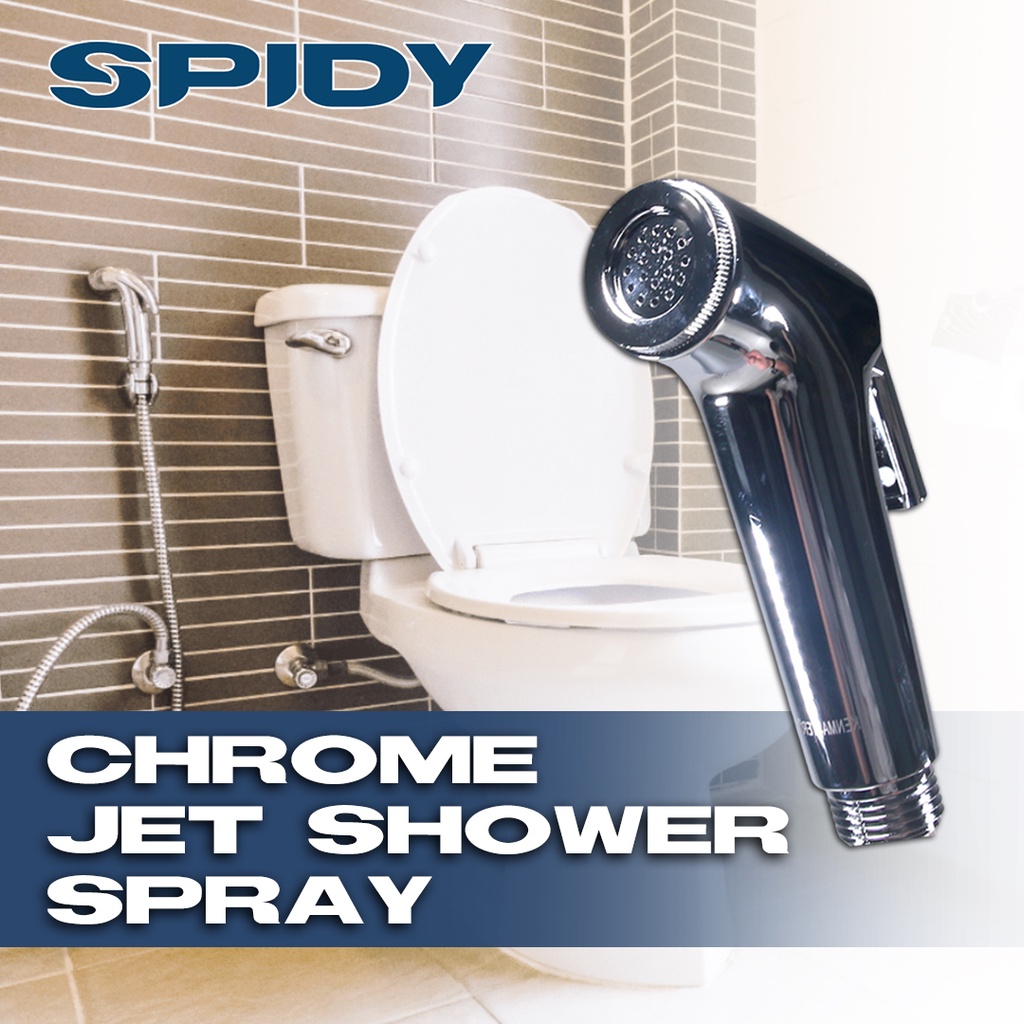 Jual Spidy Jet Shower Cebok Stainless Set Bilet Kloset Toilet Kamar ...