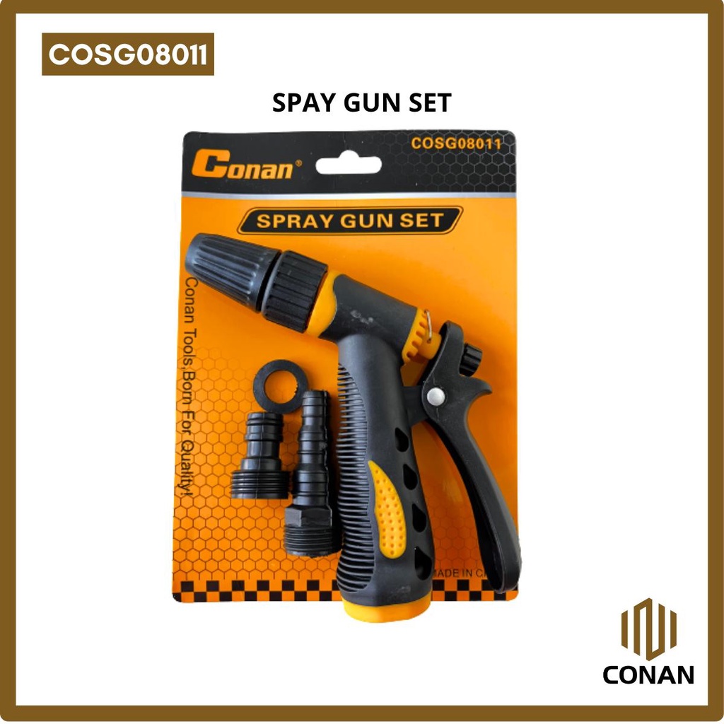 Jual CONAN [COD] WATER GUN SET / SEMPROTAN AIR SET 3PCS untuk Pembersih ...