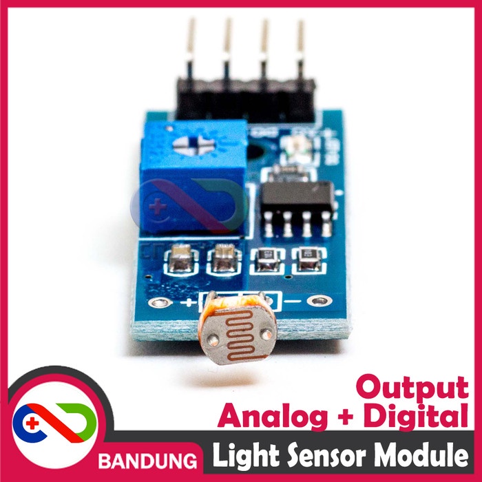 Jual PHOTOSENSTIVE LIGHT LDR RESISTANCE SENSOR CAHAYA MODULE FOR ...