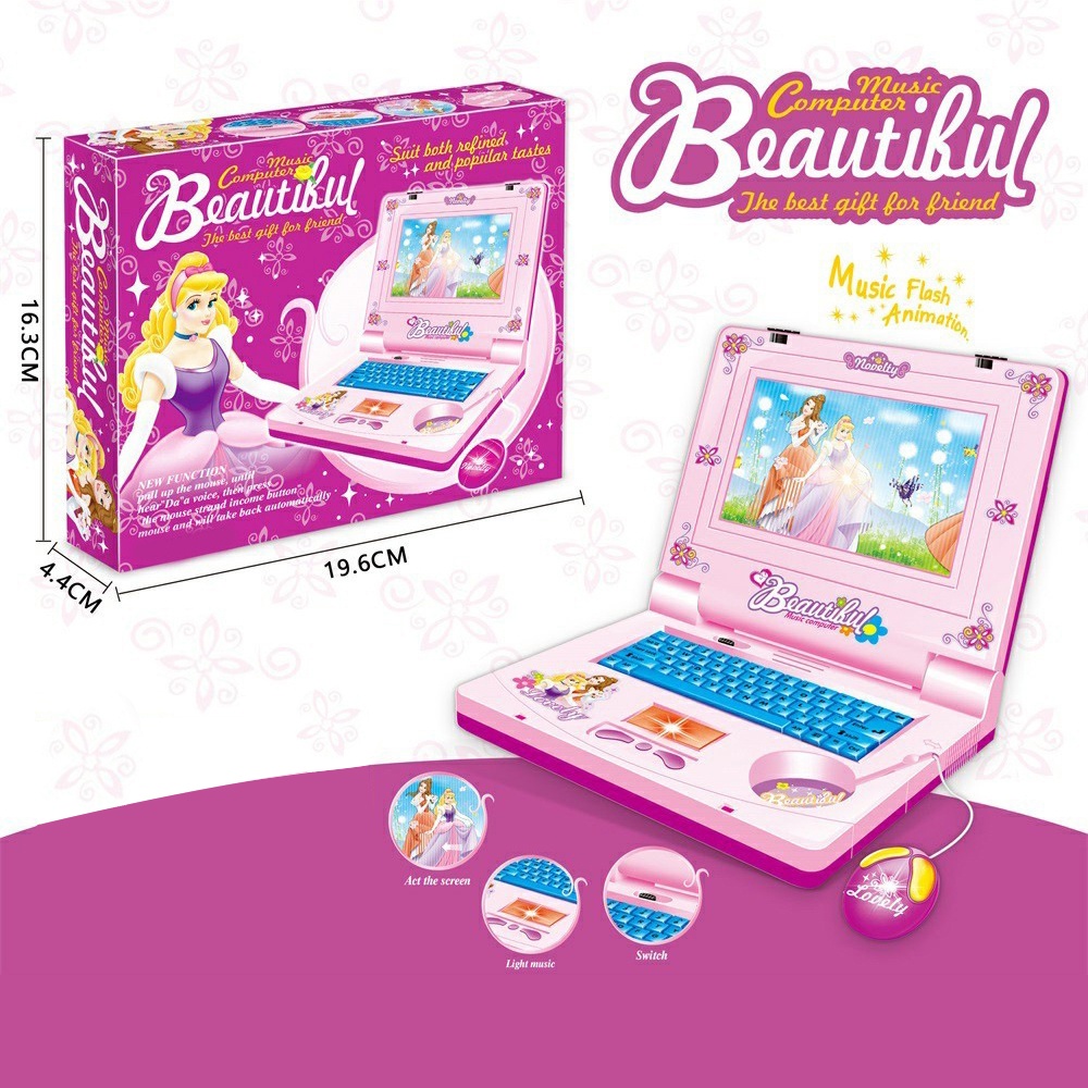 Jual Tatajoy Mainan Laptop Anak Alat Bantu Belajar Learning Machine ...