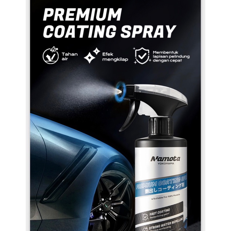Jual PREMIUM COATING SPRAY 480ml PEMBERSIH DAN PENGKILAP CAT MOBIL ...