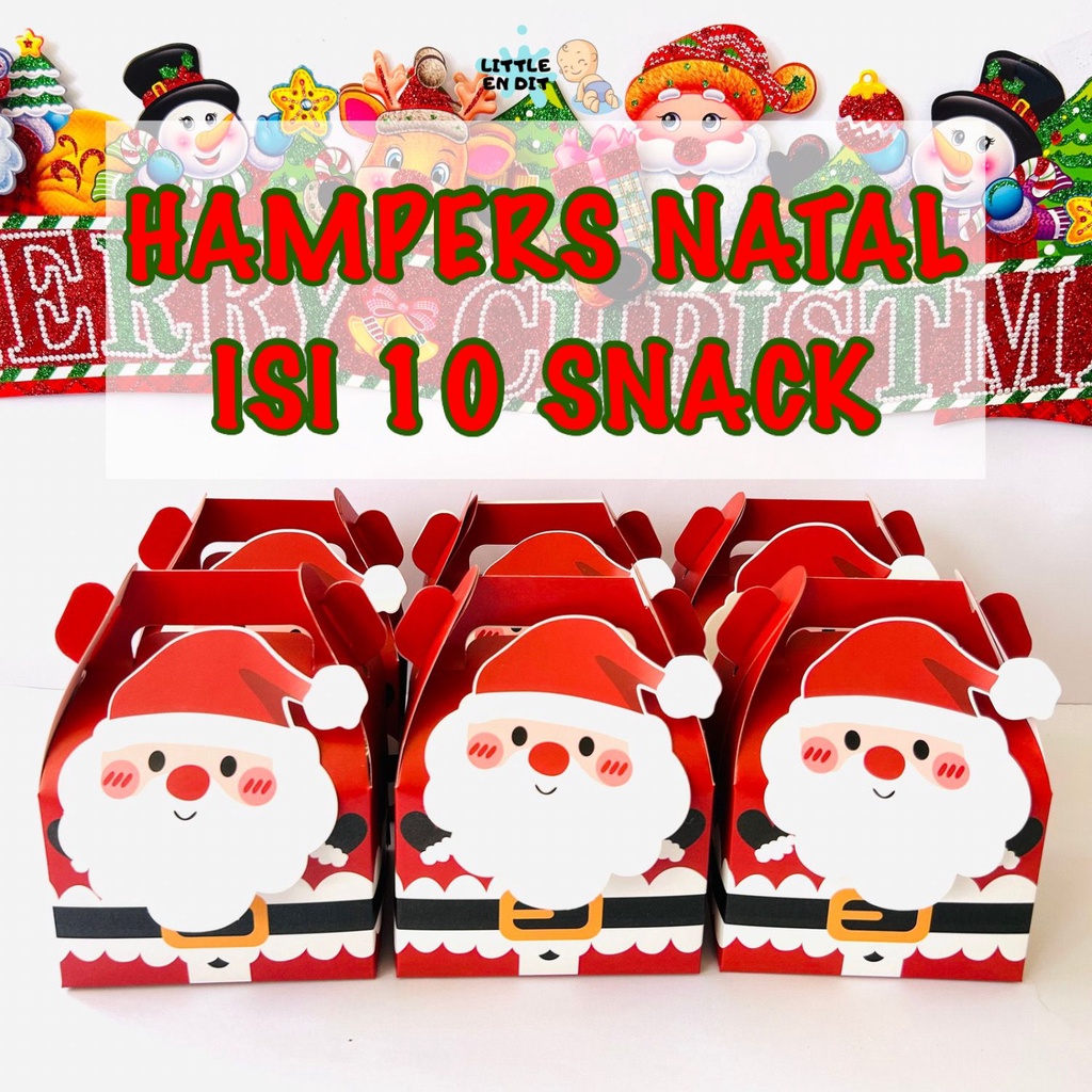 Jual Poohstation PSNCK16 Paket Snack Natal/ Hampers Merry Christmas ...