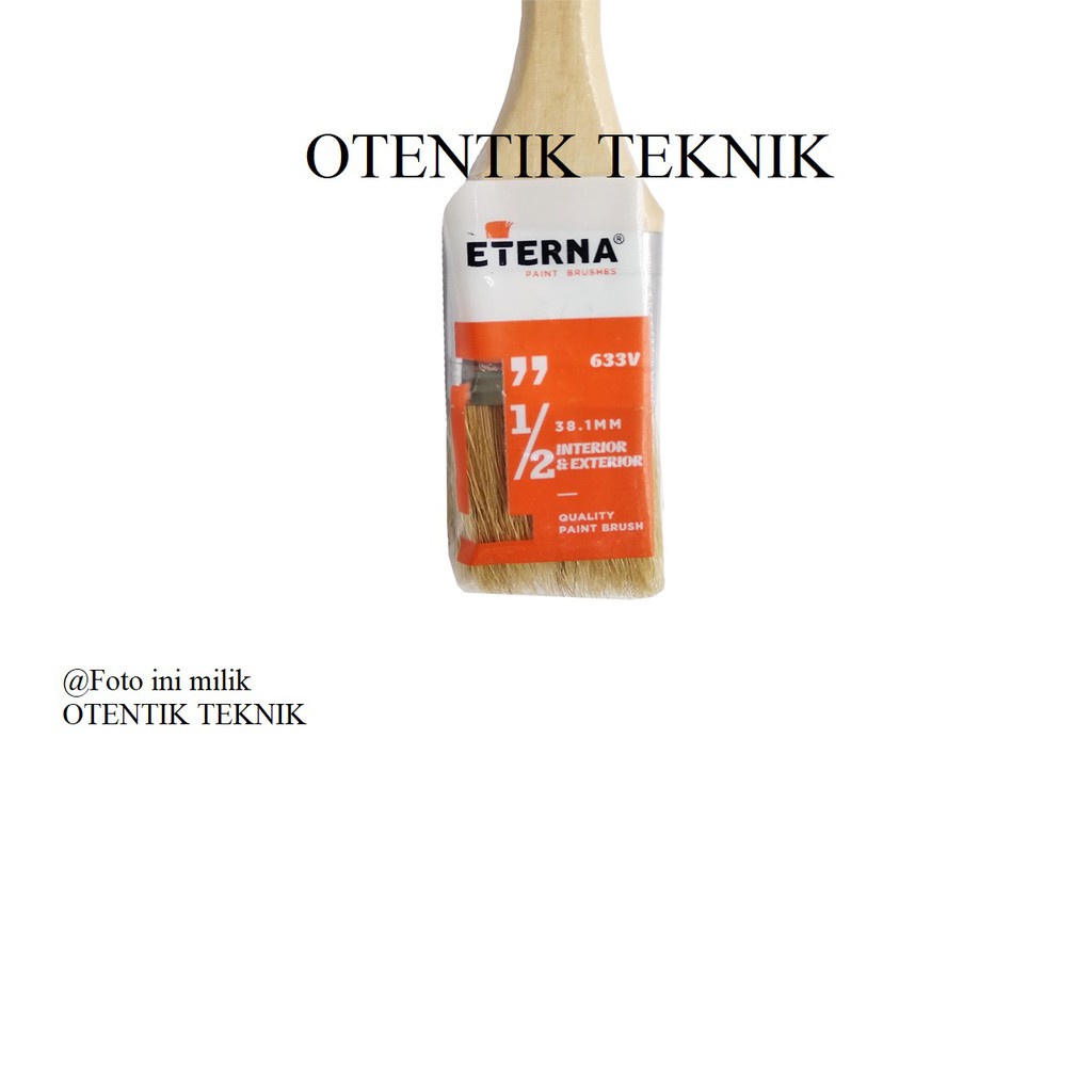 Jual KUAS ETERNA 633 KOAS CAT TEBAL 1 1/2" - KOAS SATU SETENGAH INCI ...