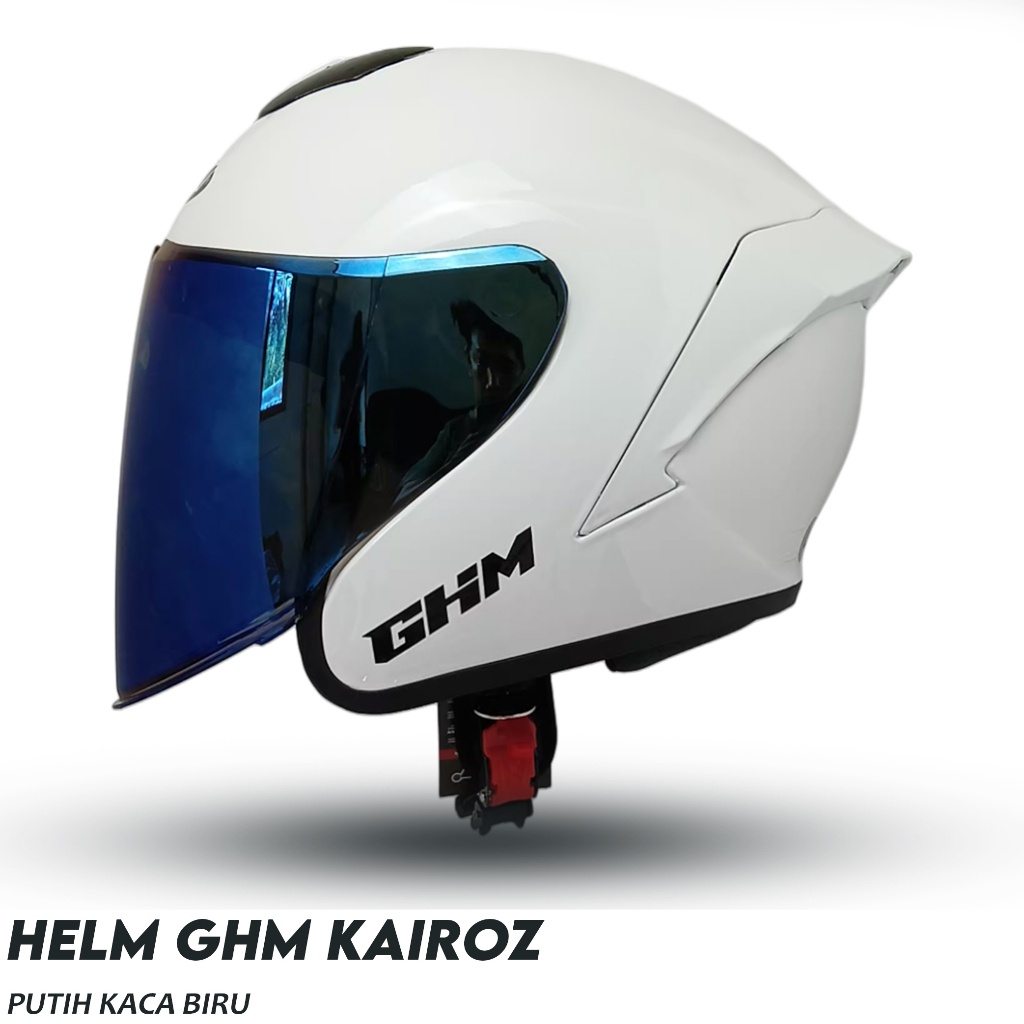 Jual HELM GHM KENZO HELM PRIA WANITA DEWASA MODEL KAIROZ SNI ORIGINAL ...