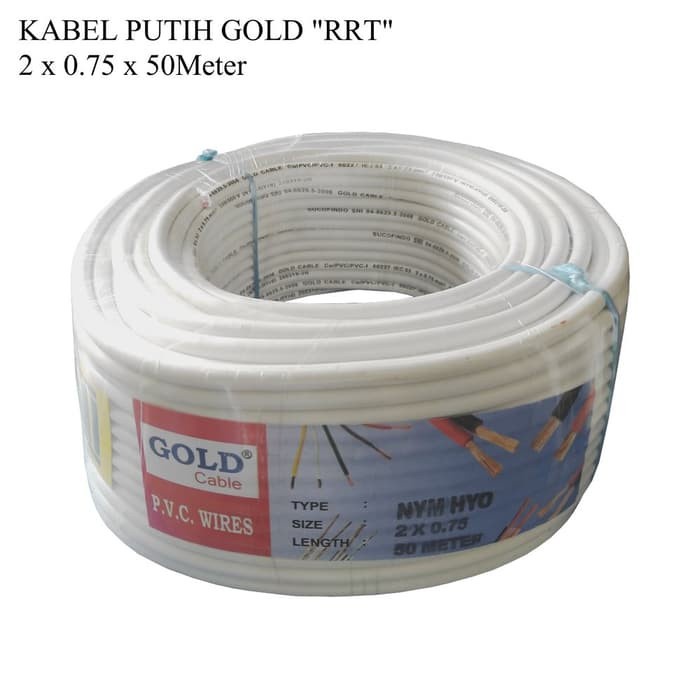 Jual Kabel Listrik NYM HYO 2x0,75 SNI GOLD Meteran | Shopee Indonesia
