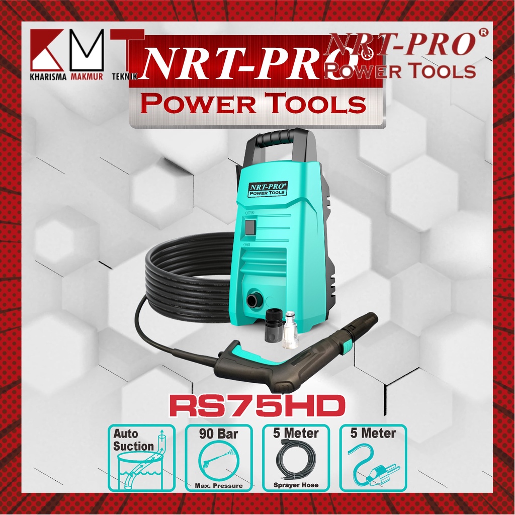 Jual MESIN JET CLEANER / MESIN STEAM / PENCUCI MOBIL MOTOR RS75 NRT-PRO | Shopee Indonesia