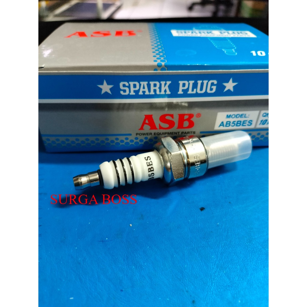 Jual BUSI AB5BES TOYOTA KIJANG SUZUKI SA SATRIA 2 TAK 2T MERK merk ASB ...