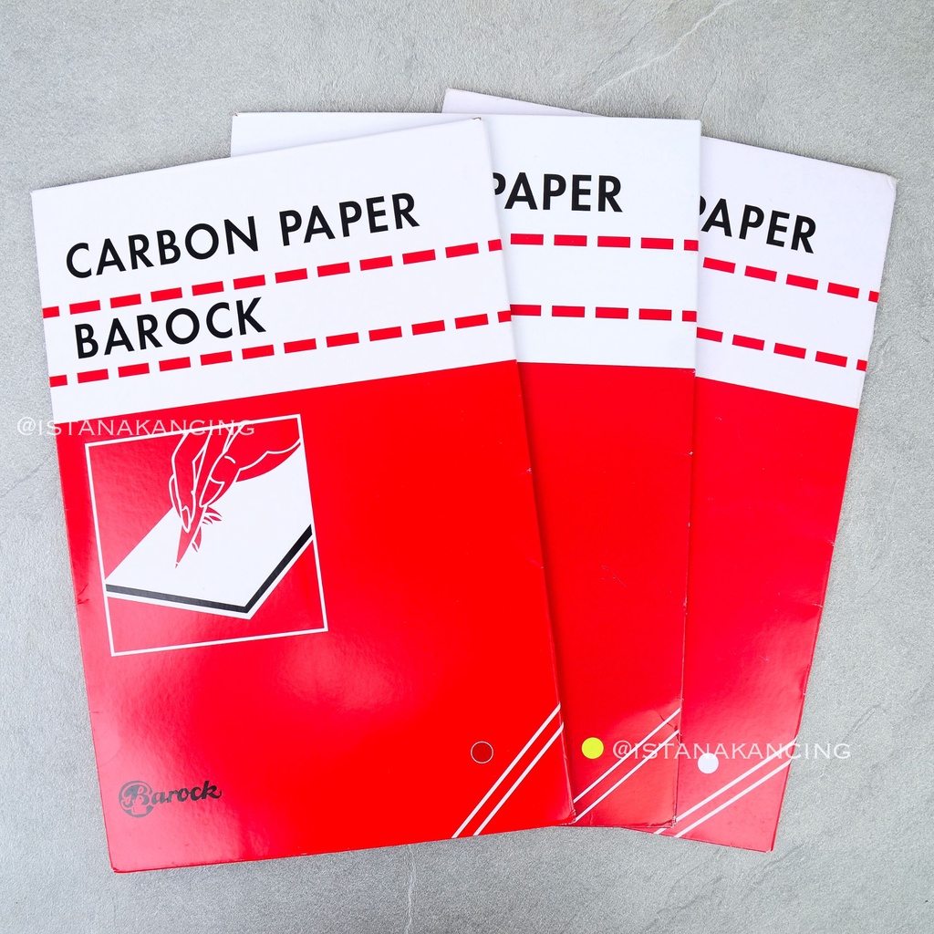 Jual Keratas Karbon Jahit Merek Barok SATUAN | Carbon Paper Istana ...