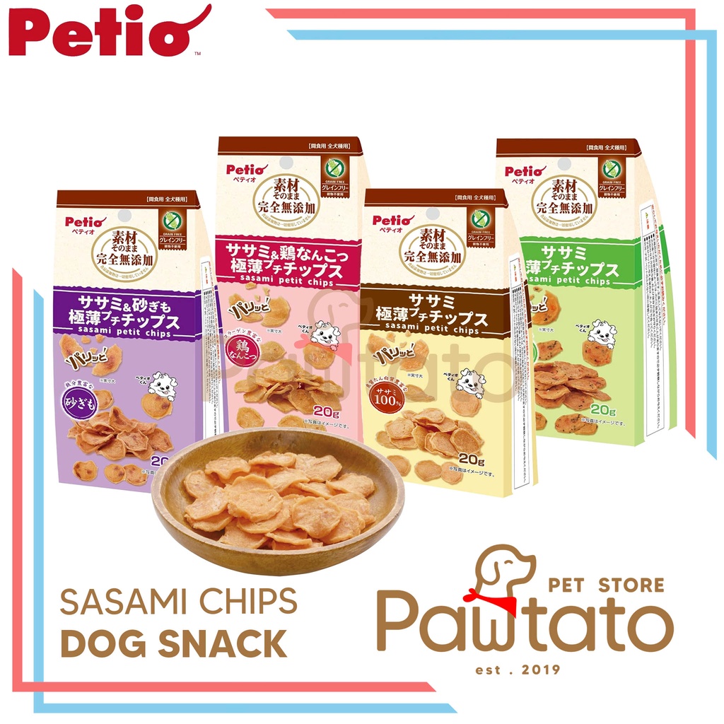 Jual Snack Anjing Petio Sasami Petit Chips Puppy Dog Treat Jepang ...