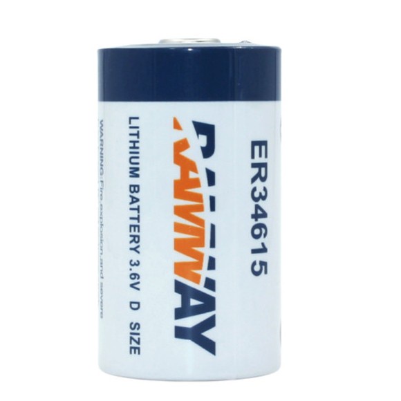 Jual Battery Baterai Lithium Ramway PLC ER34615 3.6V D 19000mAh 19Ah ...