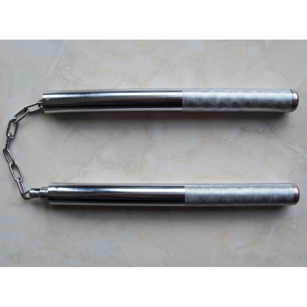 Jual HRA DOUBLE STICK NUNCHAKU BATON BESI, BISA DISAMBUNG MENJADI ...