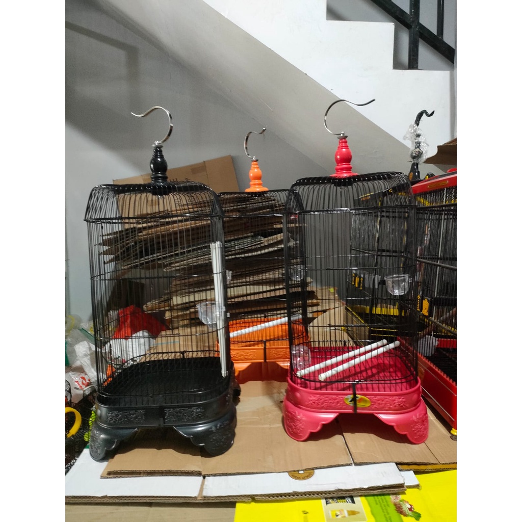 Jual Sangkar besi oval f1 32cm | Shopee Indonesia