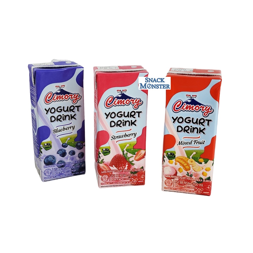 Jual Cimory Yoghurt Drink RTD - Netto 200 ml | Shopee Indonesia