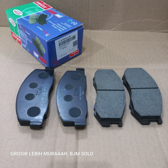 Jual BRAKE PAD KIJANG SUPER 7K KAPSUL EFI KAMPAS REM MERK TDW ASPIRA ...