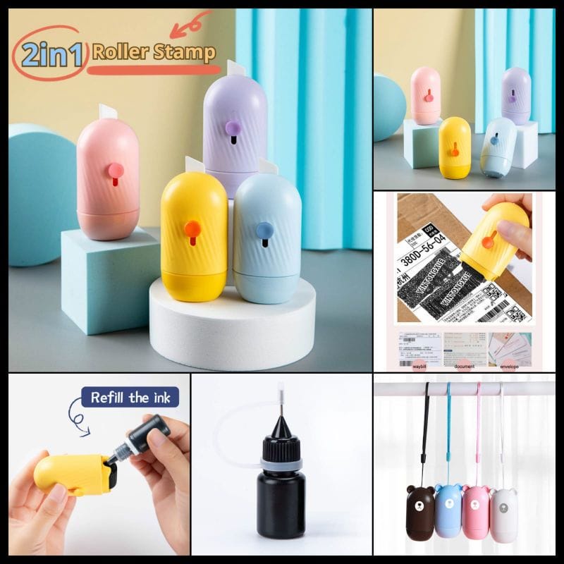 Jual Stempel Resi Stamp Roller Penghapus Alamat Resi Pelindung ...