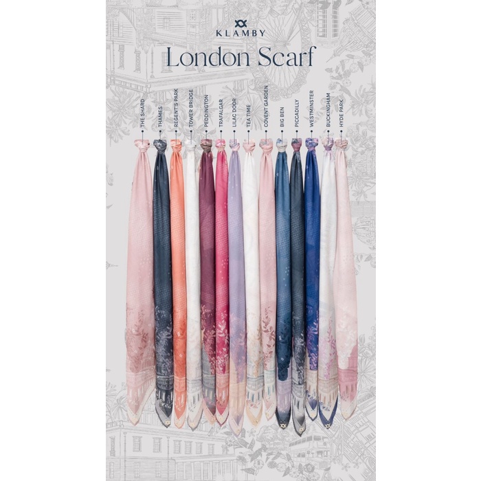 Jual Klamby - London Scarf | Shopee Indonesia