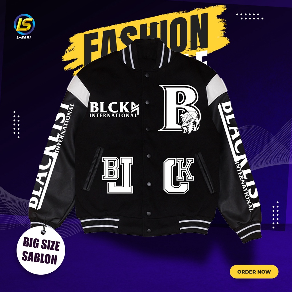 Jual JAKET VARSITY BLACKLIST INTERNASIONAL RRQ ONIC ALTEREGO ECHO BTR ...