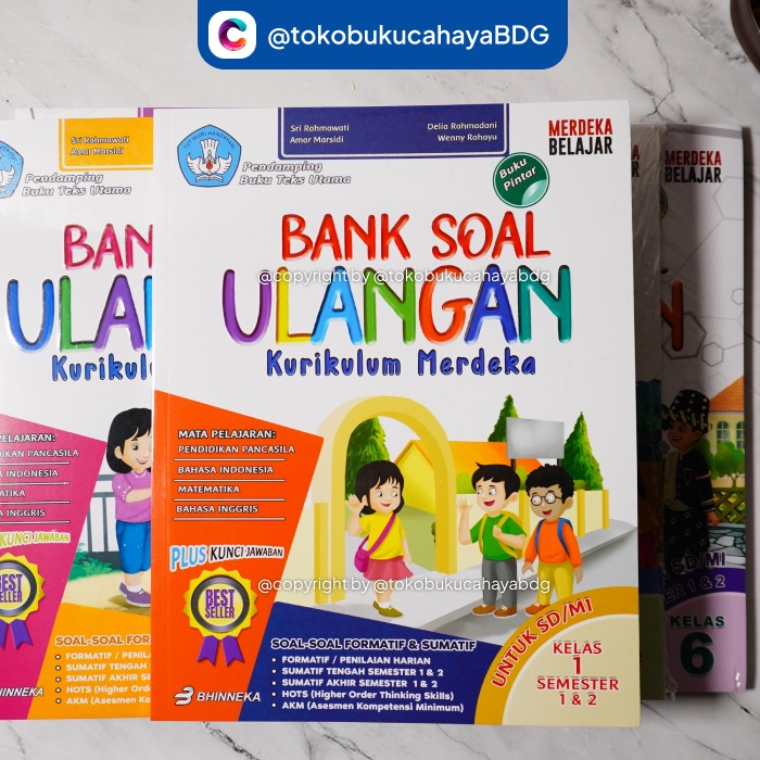 Jual Buku Bank Soal Ulangan SD/MI kelas 1 2 3 4 5 6 Bhineka Merdeka Original | Shopee Indonesia