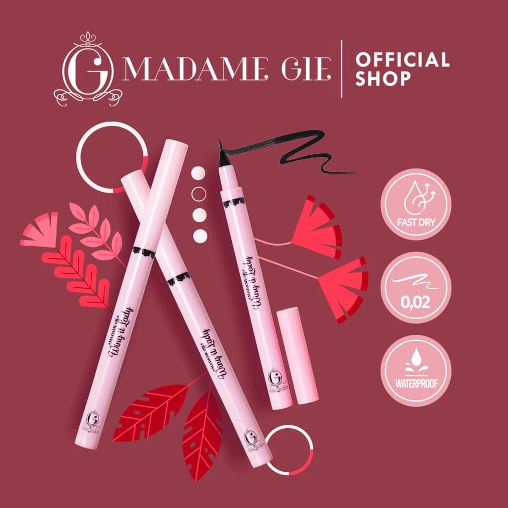 Jual MADAME GIE Eye Ready Liner - Wing It Lady Liner - MakeUp Eyeliner ...