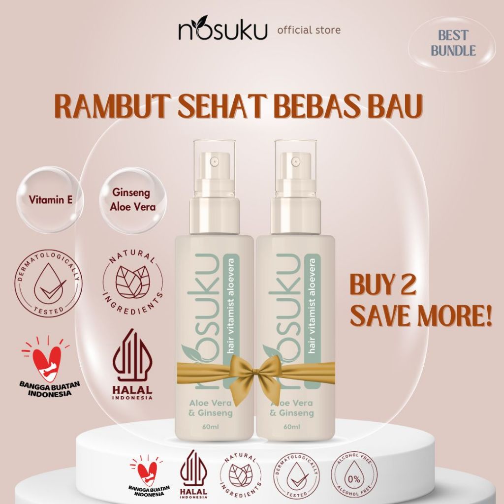 Jual Nosuku Bundling Duo Hair Vitamist - | Shopee Indonesia