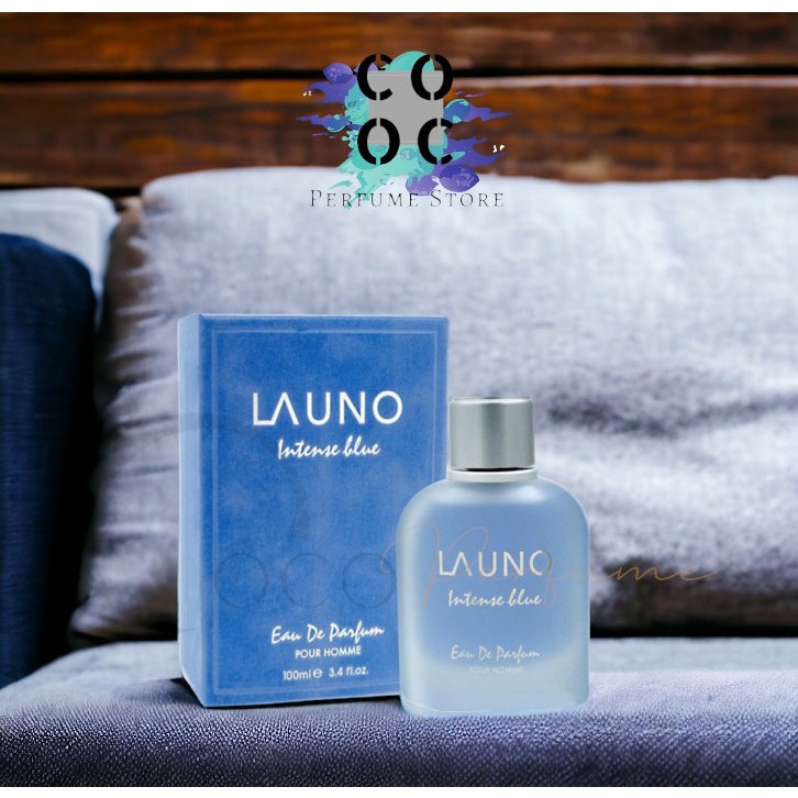 Jual Parfum Fragrance World La Uno Intense Blue EDP for Men 100ml ...